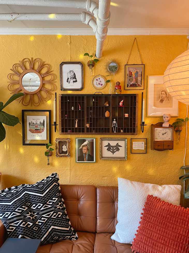 See Inside an Artist’s Dreamy Mural-Filled Chicago Apartment ...