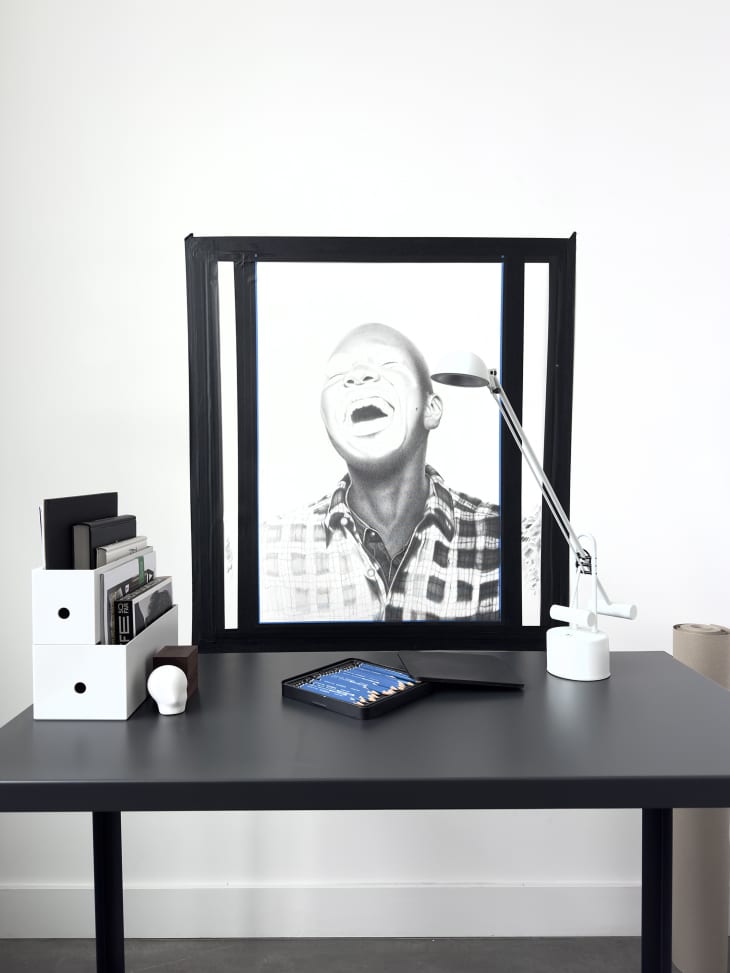 See Inside an Artist's Moody New Jersey Loft | Apartment Therapy