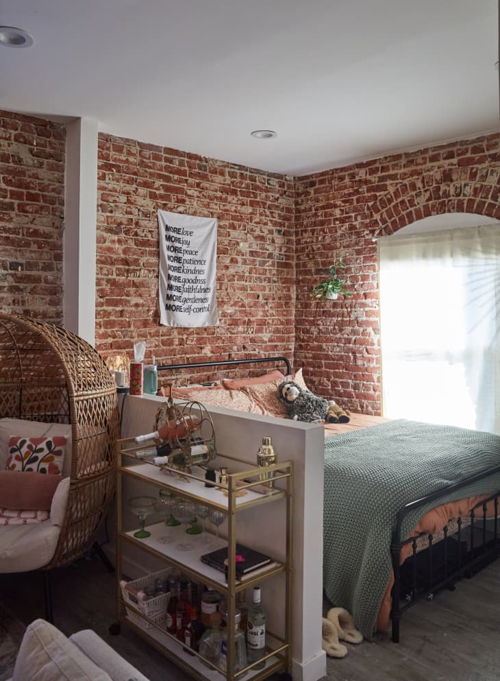 Tour a Cozy Bohemian 450-Square-Foot Studio Apartment | Apartment Therapy