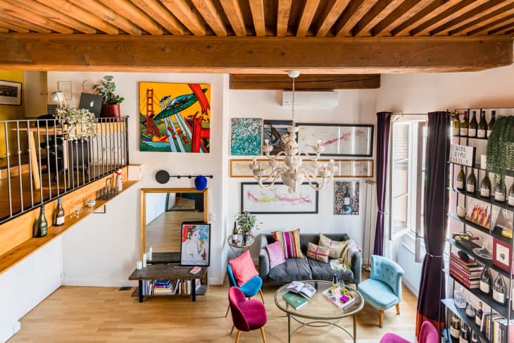 Tour This Lyon Apartment With High Ceilings and Wood Beams | Apartment ...