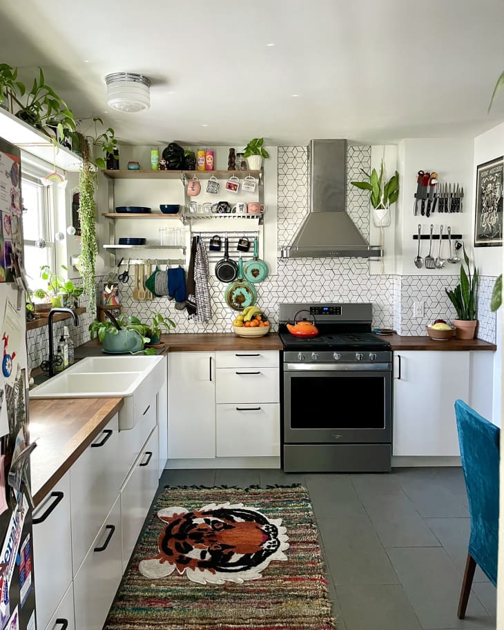 Before & After: Pops of Color Transform a "Dark, Bleak” Kitchen | The ...