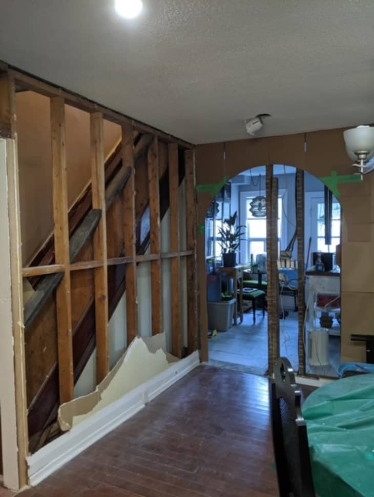 See How Homeowners Uncovered an Original 1920s Staircase | Apartment ...