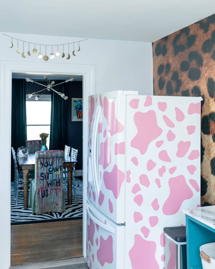 Before & After: A Tired Kitchen Gets an $800 Cheetah Makeover | The Kitchn