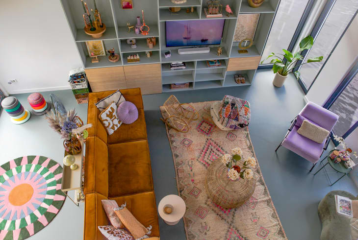 Look Inside This Gorgeous, Colorful Amsterdam Houseboat | Apartment Therapy