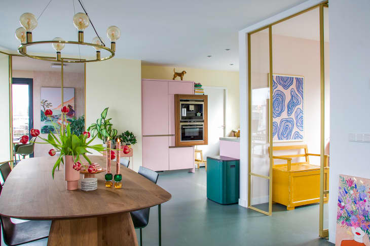 Look Inside This Gorgeous, Colorful Amsterdam Houseboat | Apartment Therapy
