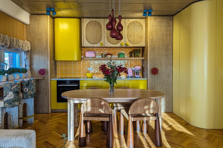 Before & After: Yellow Cabinets Bring Wonder to a Bland Kitchen | The ...