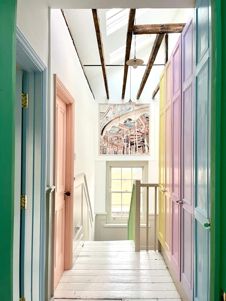 See Inside This London Home’s Gorgeous Rainbow Renovation | Apartment ...