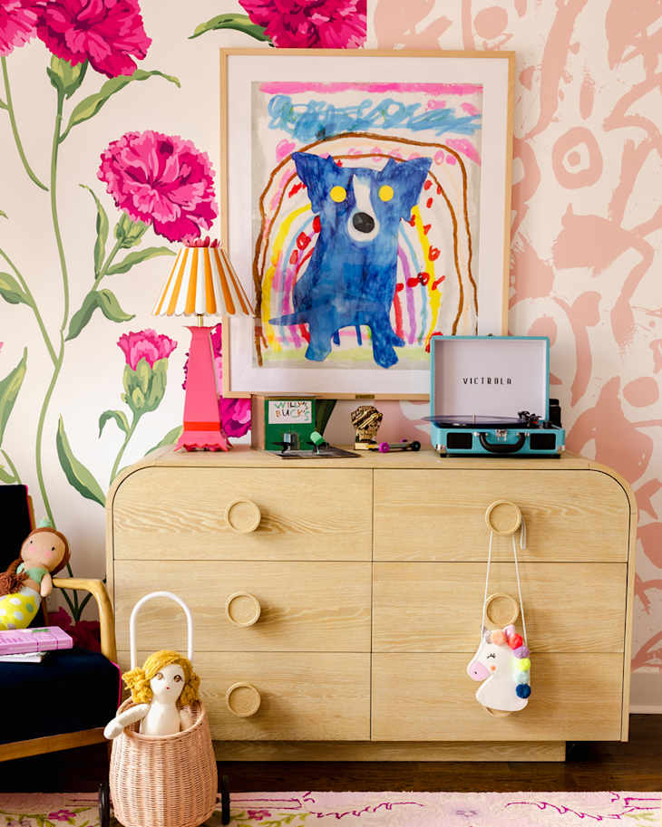 This Kid’s Pattern-Mixed Bedroom Is So Charming and Colorful | Cubby