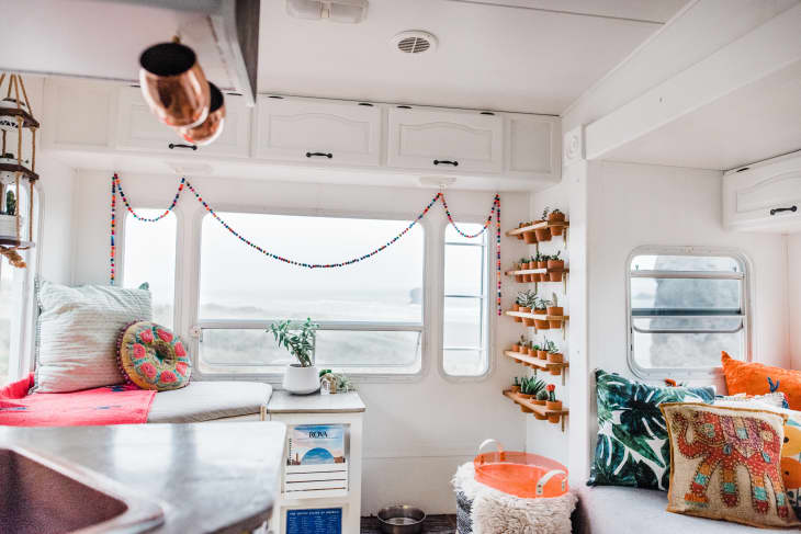 House Tour: A Couple and 4 Pets in a 188-square-foot RV | Apartment Therapy