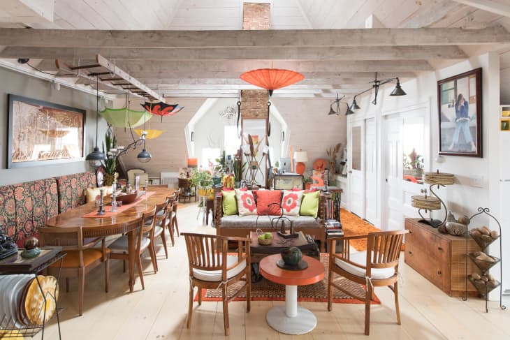 House Tour: A Colorful, Converted Attic in Concord | Apartment Therapy