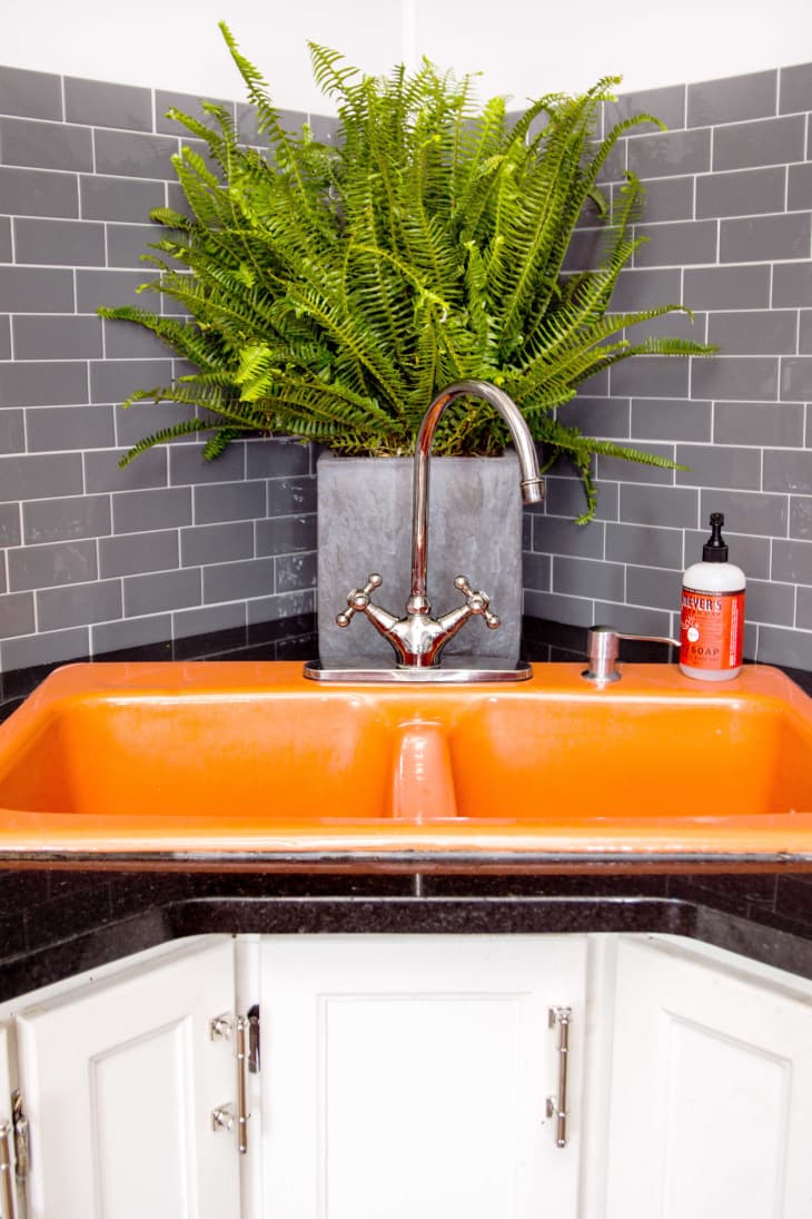 Colorful Kitchen Sink Trend - Kitchen Design Trends | Apartment Therapy