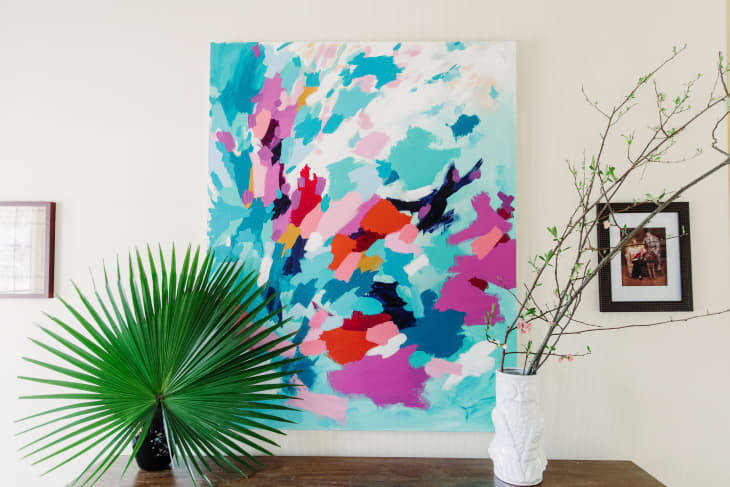 A Colorful Canadian Home Full of Flowers & Art | Apartment Therapy
