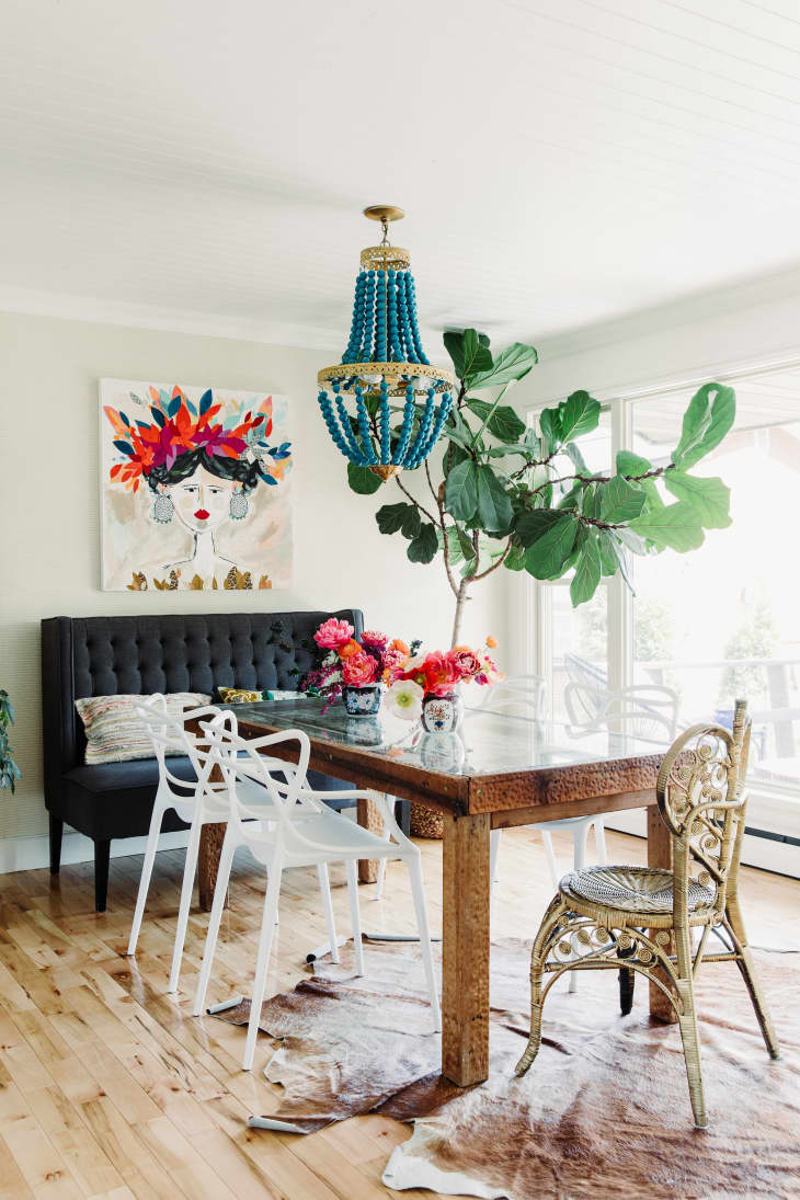 A Colorful Canadian Home Full of Flowers & Art | Apartment Therapy