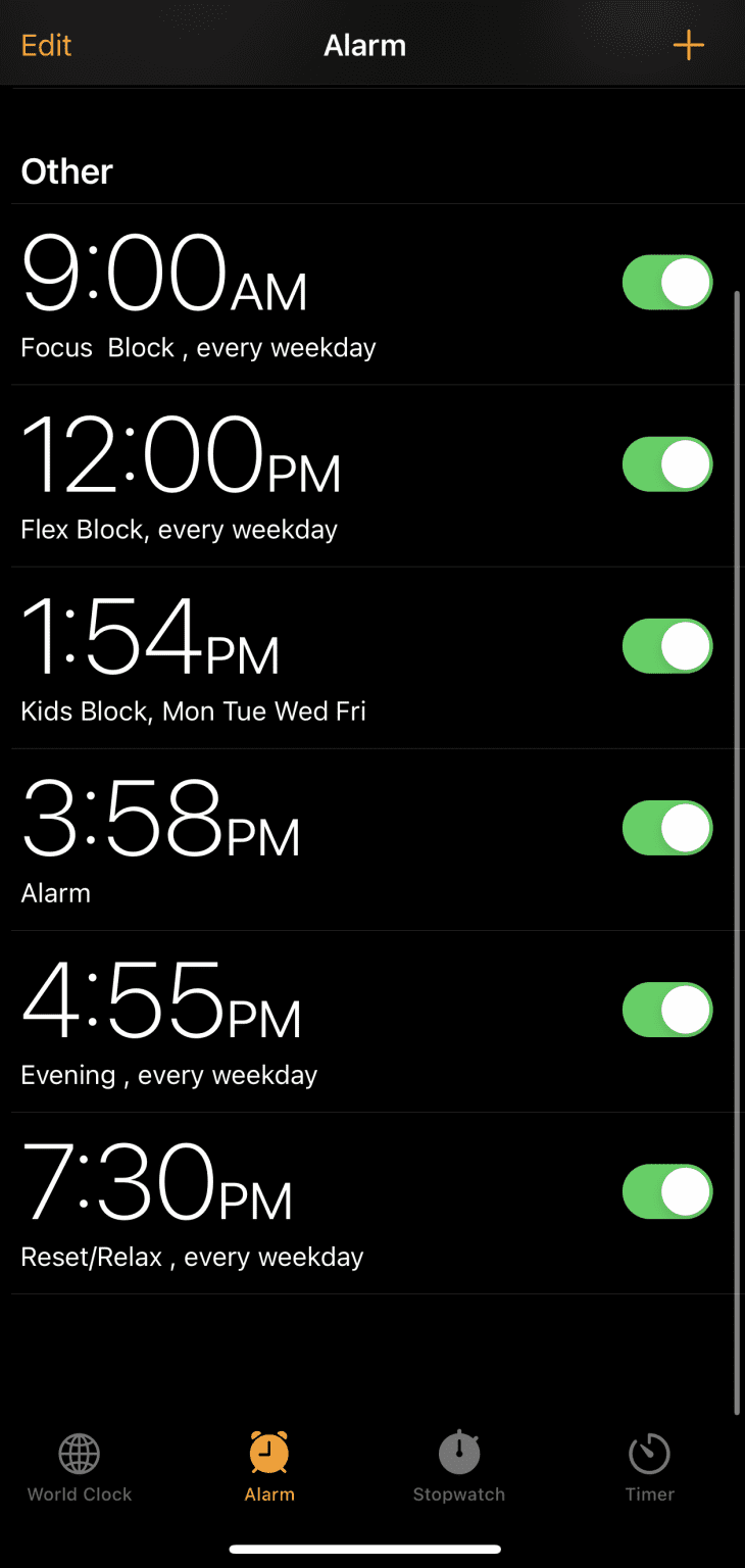 How I Use Block Scheduling to Manage My Stress | Apartment Therapy