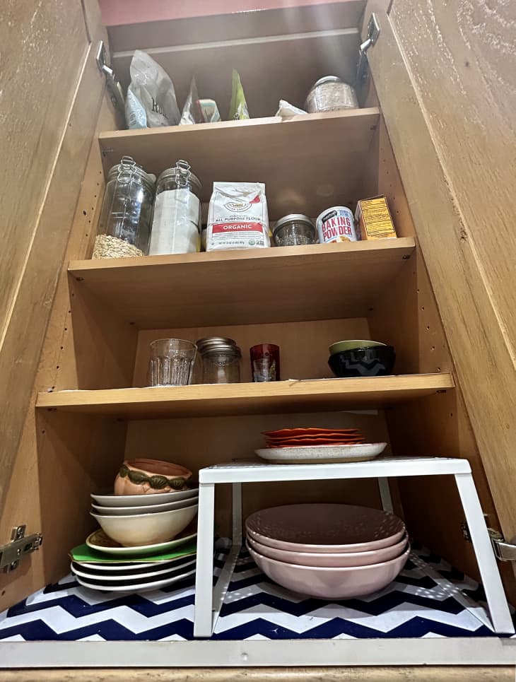How to Use IKEA VARIERA Shelf Insert for More Cabinet Space | Apartment ...