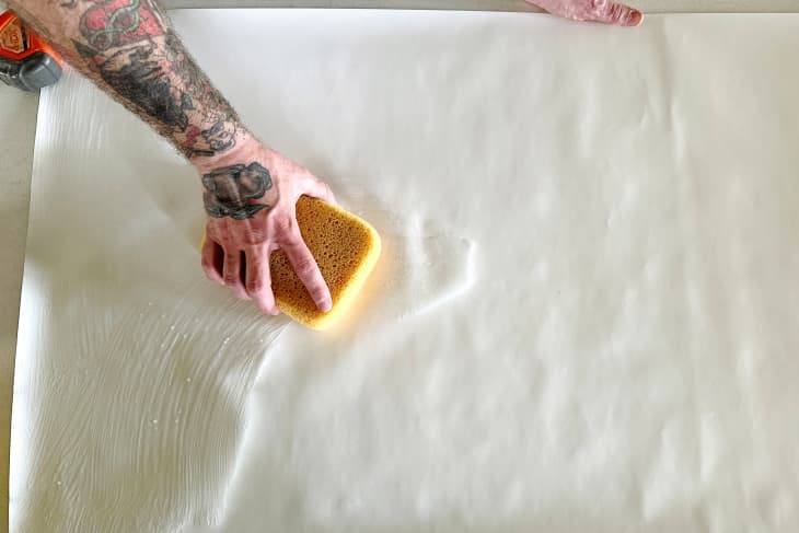 How to Hang Prepasted Wallpaper the Easy Way (with Photos!) | Apartment ...