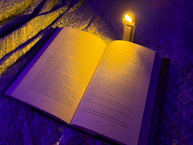 Why I Love the Glocusent Rechargeable Book Light (Review) | Apartment ...