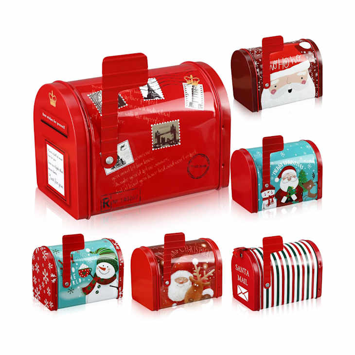 Dollar Tree Has Mini Christmas Tins That Are Mailbox-Shaped | Apartment ...