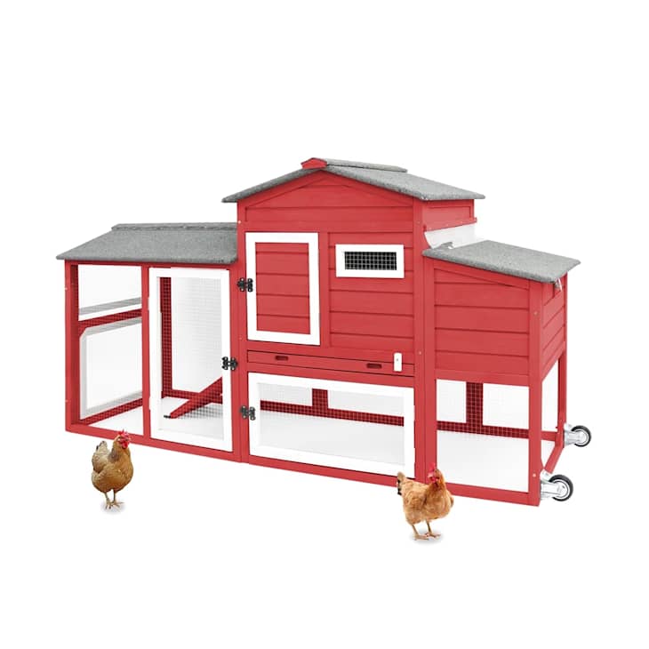 Costco Is Selling the Zylina Yellow Cottage Chicken Coop | Apartment ...