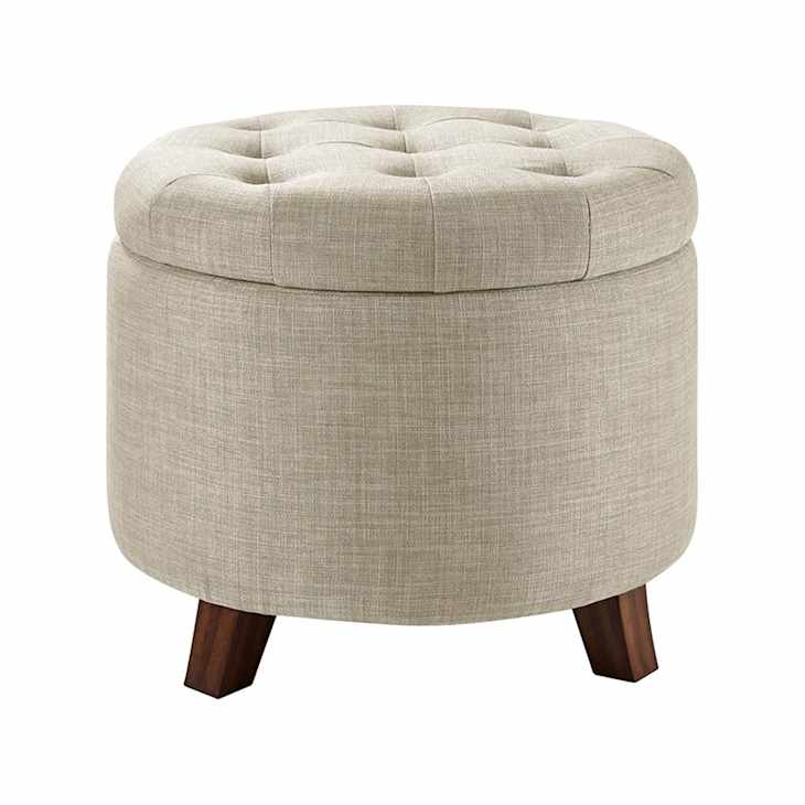 Kim White Created a Multifunctional Trampoline-Ottoman | Apartment Therapy