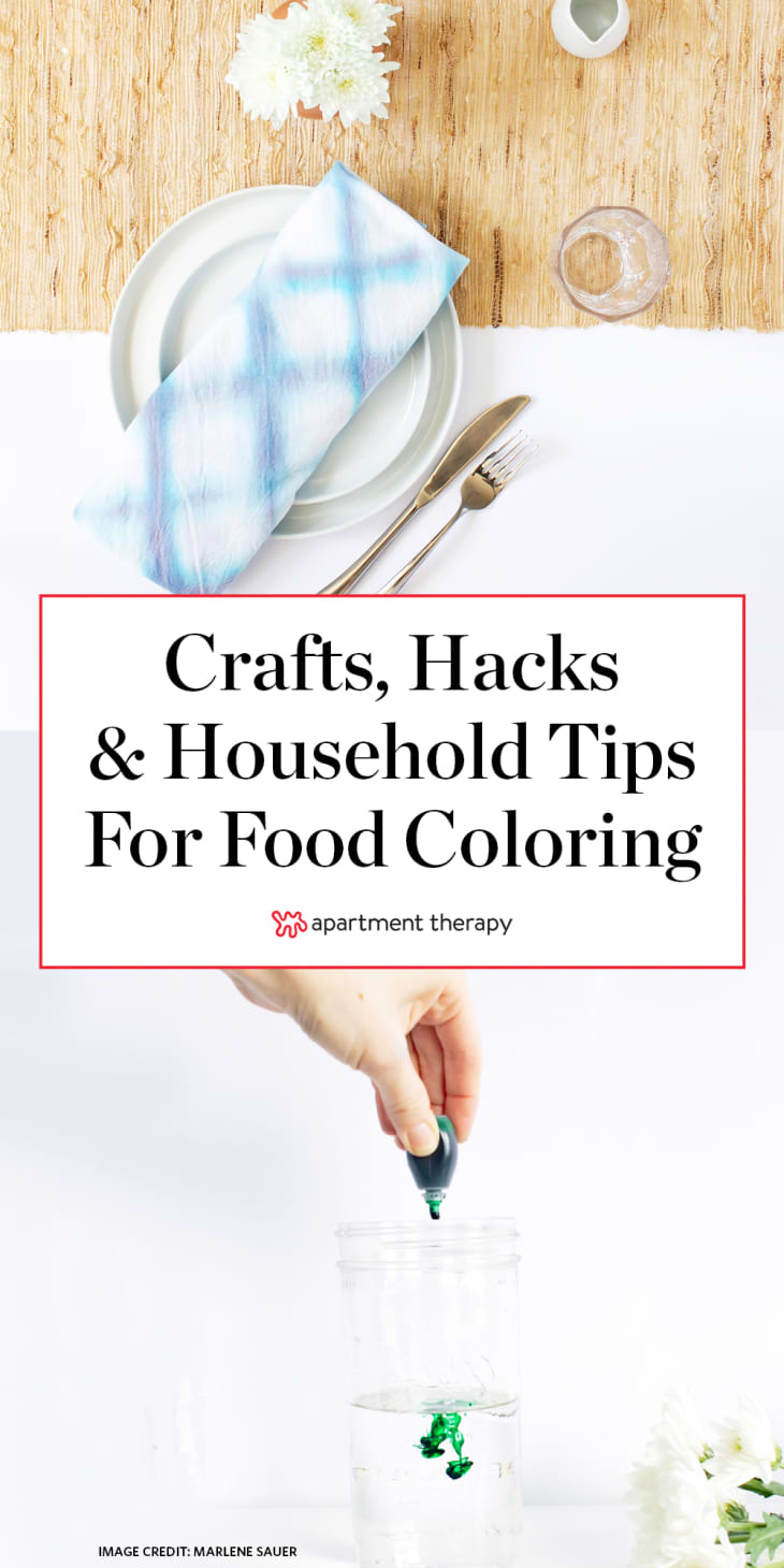 Crafts, Hacks, and Household Tips for Food Coloring | Apartment Therapy
