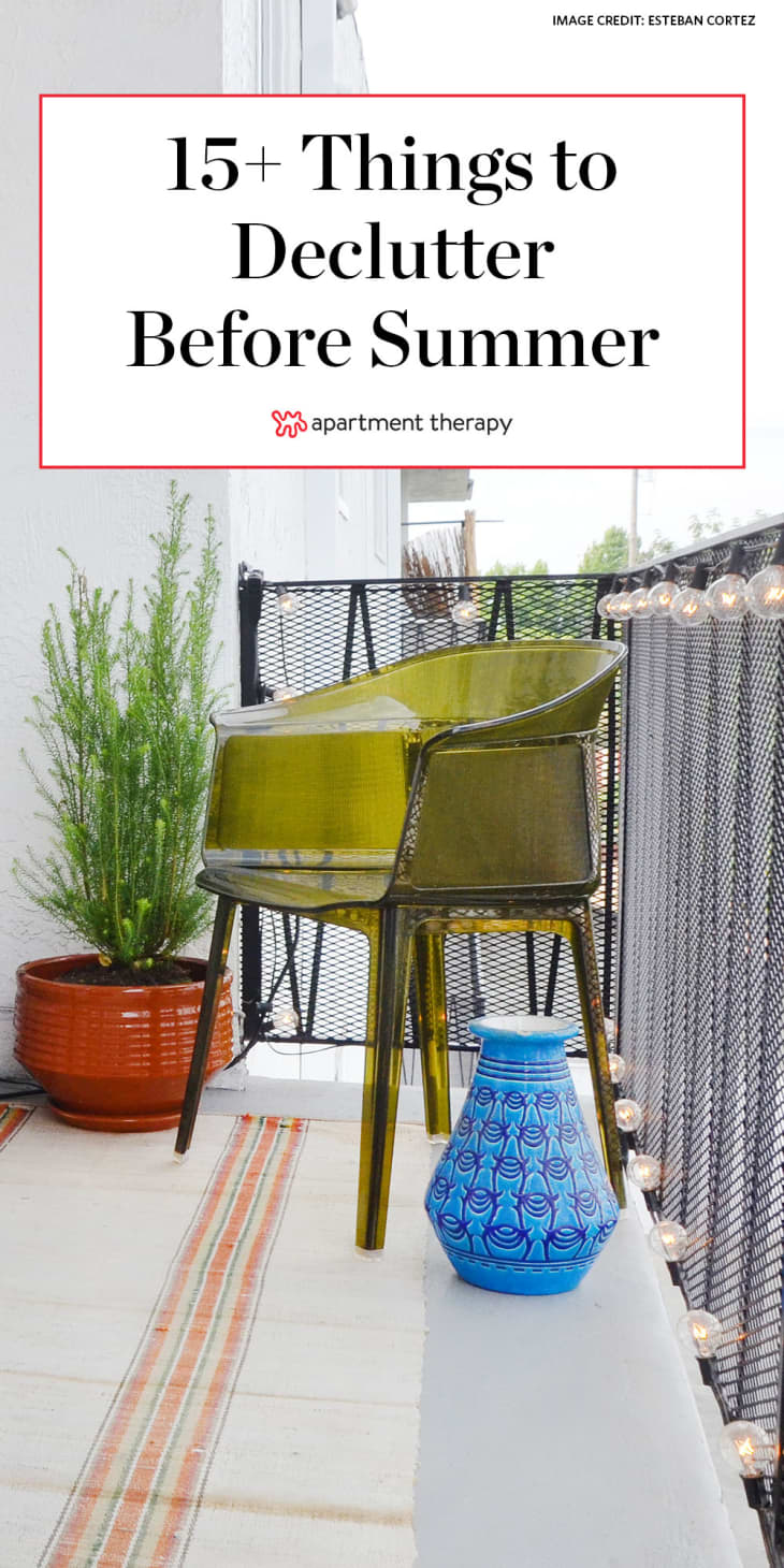 17 Things to Declutter in the Spring and Summer | Apartment Therapy
