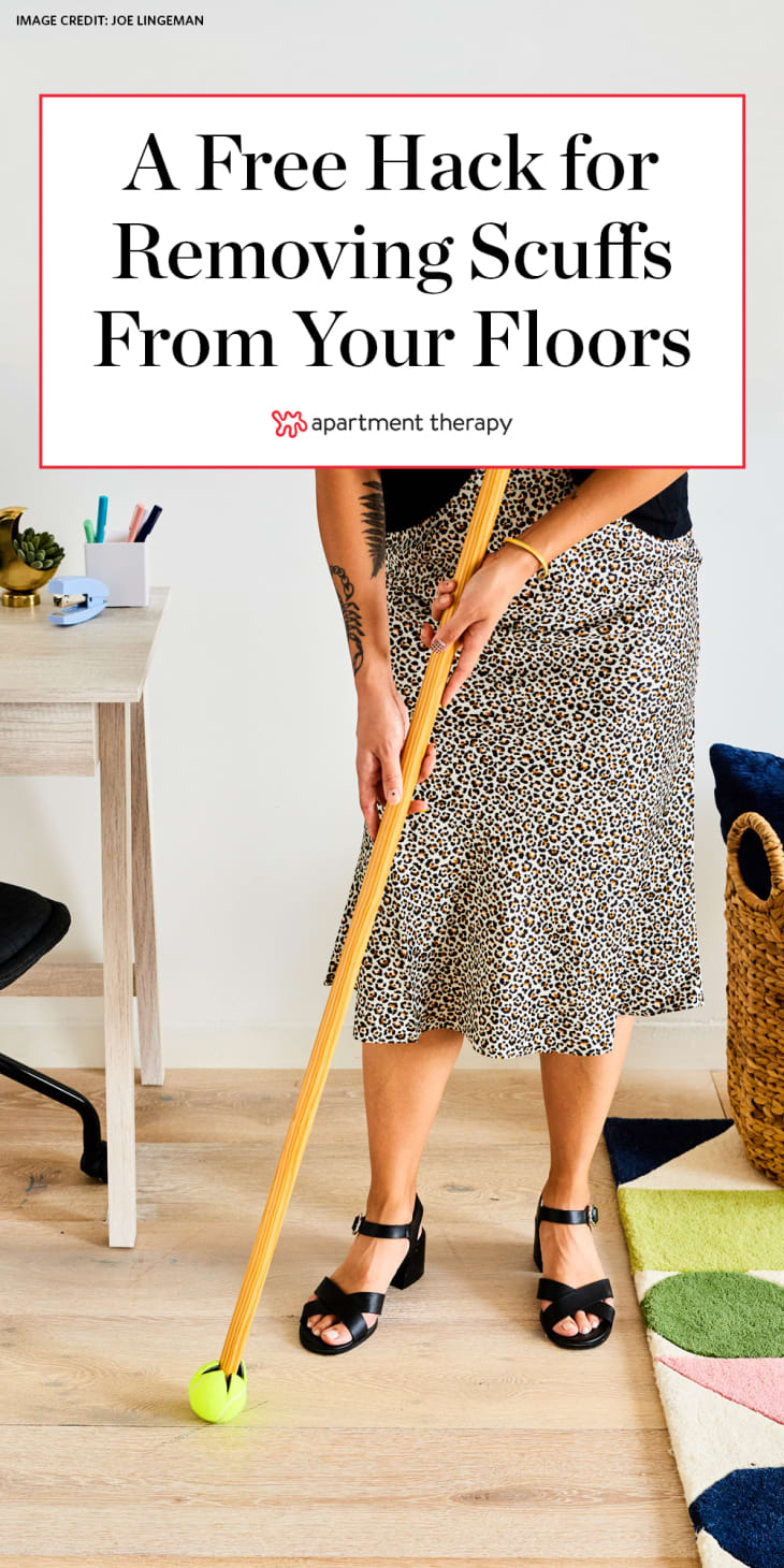 Make a Tennis Ball Scuff Remover With a Broom You Already Own ...