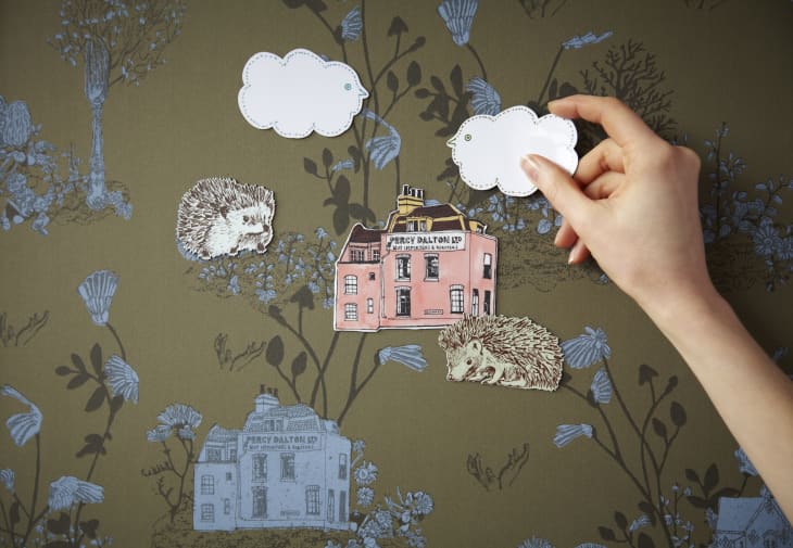 Magnetic Wallpaper Design Trend | Apartment Therapy