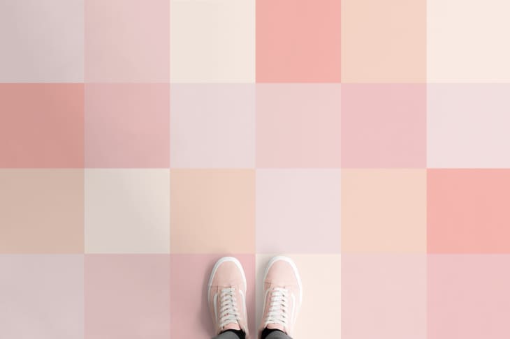Pixel Vinyl Floor Tile Atrafloor | Apartment Therapy