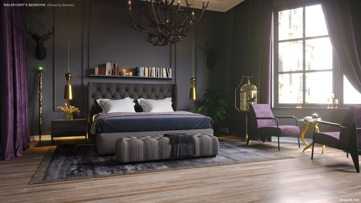 Disney Villain Inspired Bedrooms 2019 | Apartment Therapy