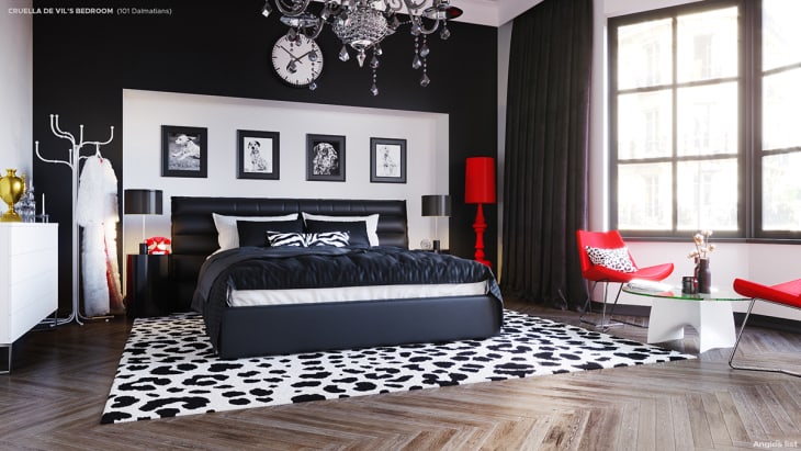 Disney Villain Inspired Bedrooms 2019 | Apartment Therapy
