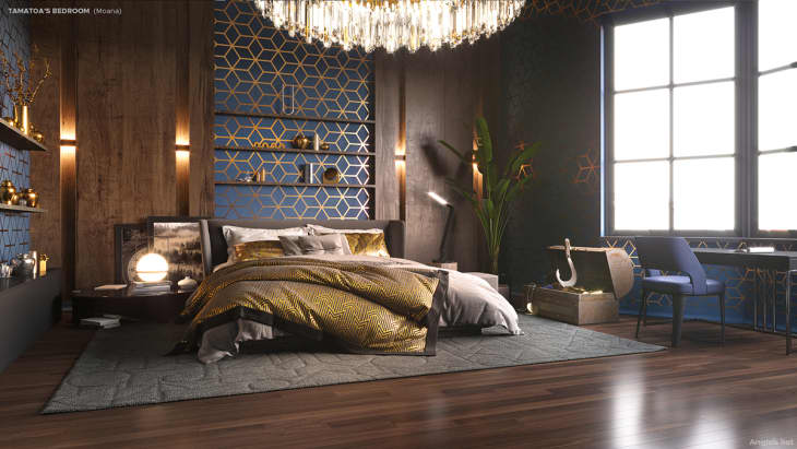 Disney Villain Inspired Bedrooms 2019 | Apartment Therapy