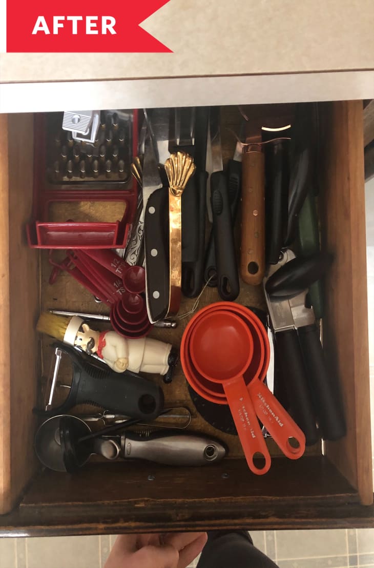 Before and After: Reorganizing Kitchen Cabinets at My Parent's Home ...