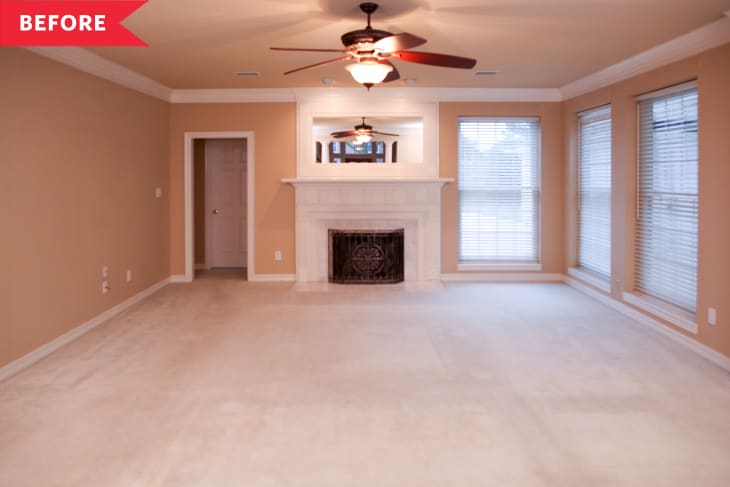 HGTV Two Steps Home Library Room Renovatoin | Apartment Therapy