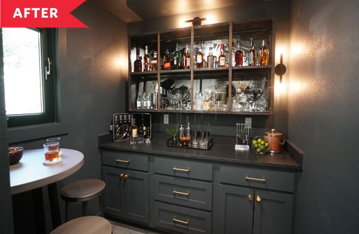HGTV’s “Fixer to Fabulous” Turned Laundry Room Into Speakeasy Bar ...