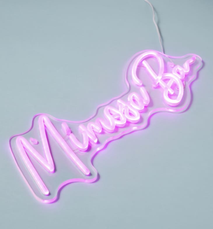 HomeGoods Is Selling LED Neon Signs for Above Your Bar Cart | Apartment ...