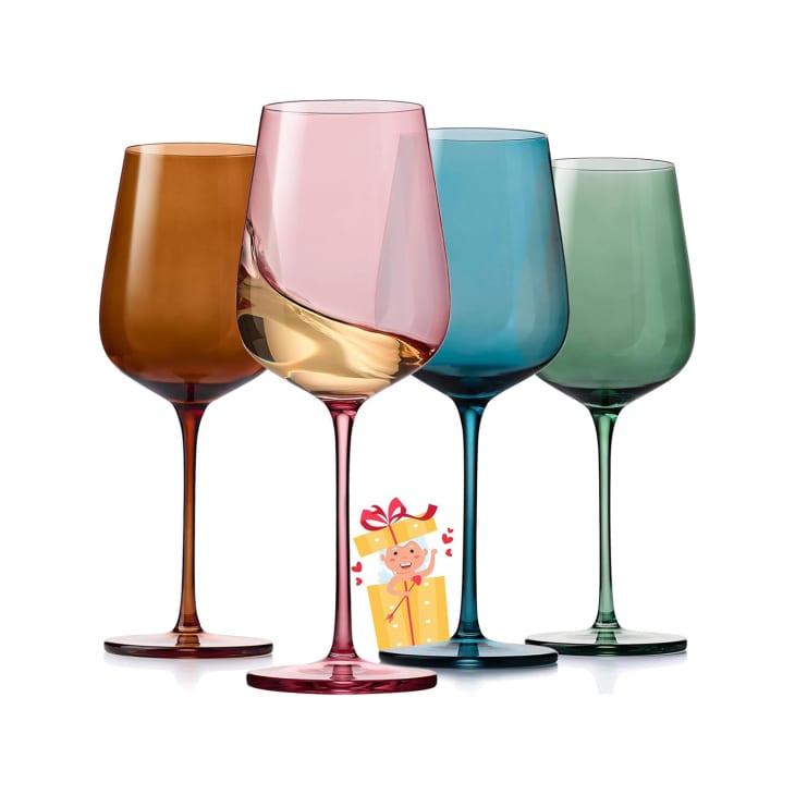 Aldi Is Selling a $10 4-Pack Set of Colorful Glassware | Apartment Therapy