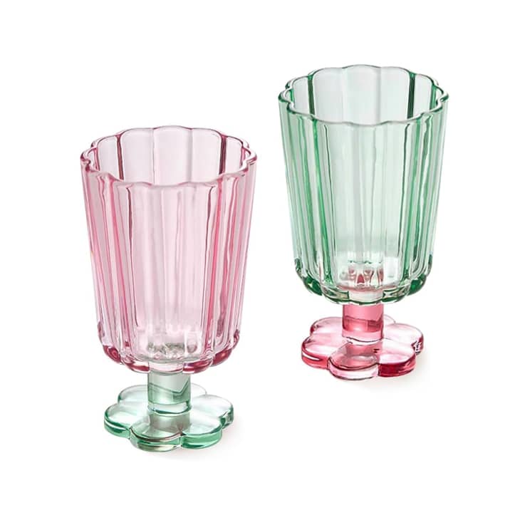 Five Below’s Colorful Glass Flower Cups Are $5.55 | Apartment Therapy