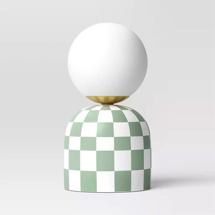 Target’s Checkered Ambient Light Is Just $20 | Apartment Therapy
