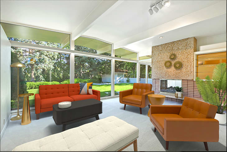 See Two Ways to Decorate An Open-Concept Living Room | Apartment Therapy