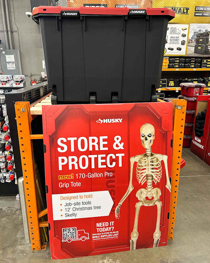The Home Depot’s $99 Pro Storage Grip Tote Fits Your Skelly | Apartment ...