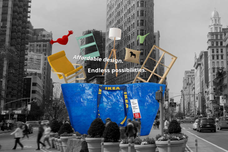 IKEA Is Bringing a 19-Foot FRAKTA Bag to NYC | Apartment Therapy