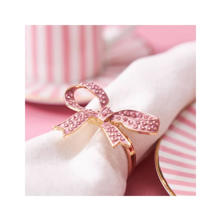 H&M Home’s Set of Pink Bow-Shaped Napkin Rings Are Just $13 | Apartment ...