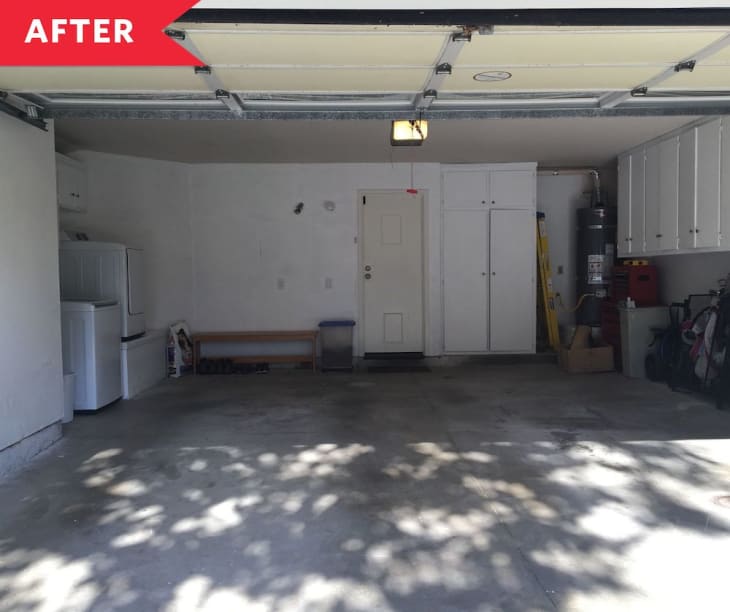 Before & After: A Cluttered Garage Gets New Paint and a Zero-Cost ...