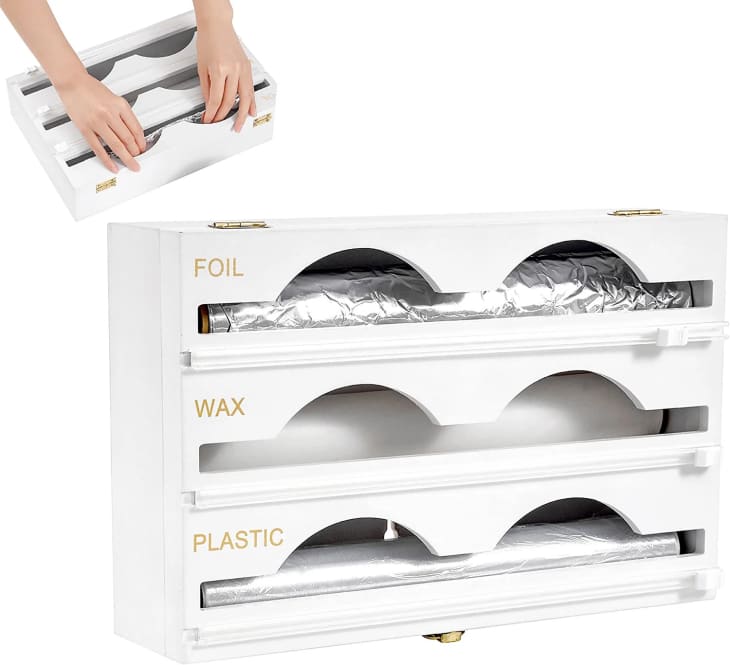 Amazon 3-in-1 Foil and Plastic Wrap Organizer Review | Apartment Therapy