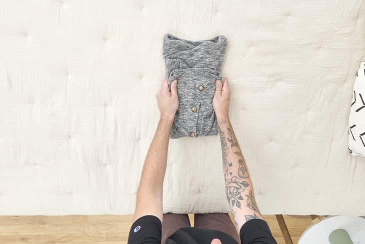 2 Ways to Fold Sweaters (with Photos) | Apartment Therapy