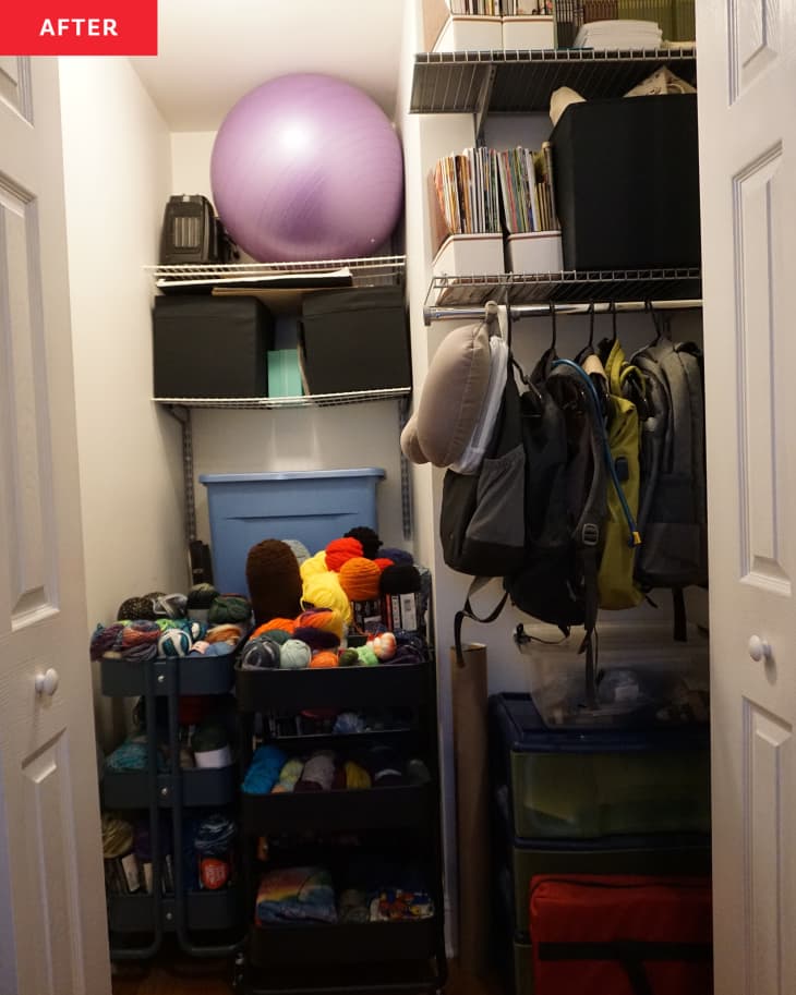 See How a Pro Organizer Fixed My “Disaster” Closet | Apartment Therapy