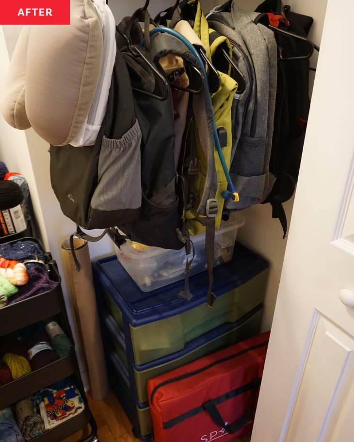 See How a Pro Organizer Fixed My “Disaster” Closet | Apartment Therapy