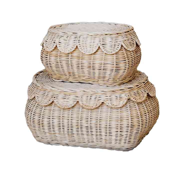 HomeGoods Has Gorgeous RGHI Home Rattan Baskets for Half-Off ...