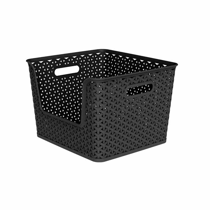 These $9 Target Storage Bins Are So Good for Linen Closets | Apartment ...